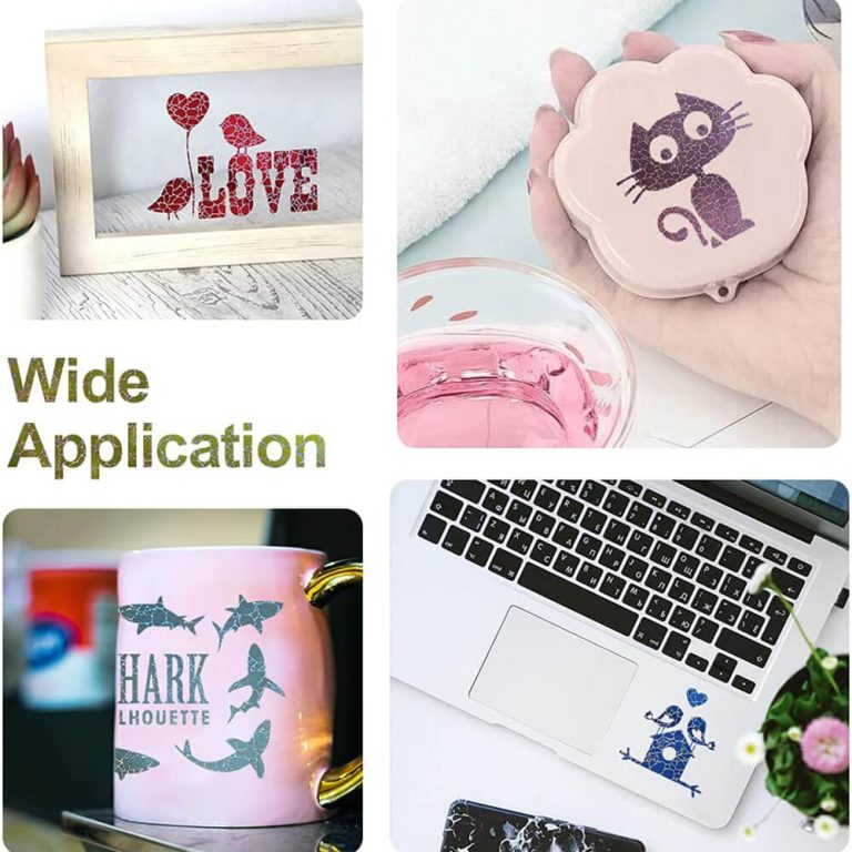 Holographic Cobblestone Pattern Adhesive Vinyl - Wholesale Transfer ...