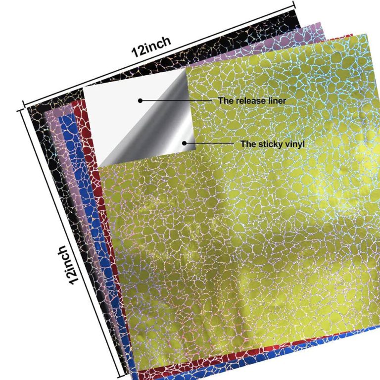 Holographic Cobblestone Pattern Adhesive Vinyl - Wholesale Transfer ...