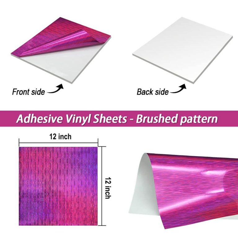 Holographic Brushed Adhesive Vinyl - Wholesale Transfer paper, Craft ...
