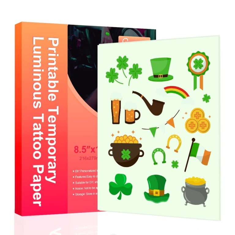 Temporary Luminous Tattoo Paper for Inkjet printer - Wholesale Transfer ...