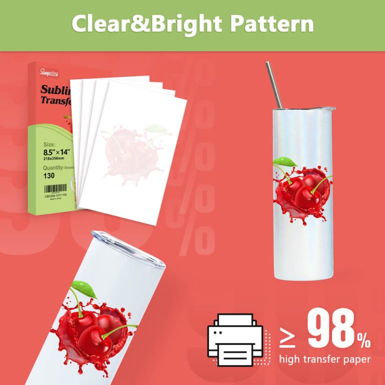 Sublimation Paper 8.5x14 inch 130 Sheets - Wholesale Transfer paper ...